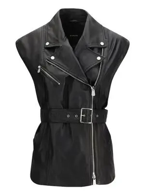Pinko Belted Gilet - Black