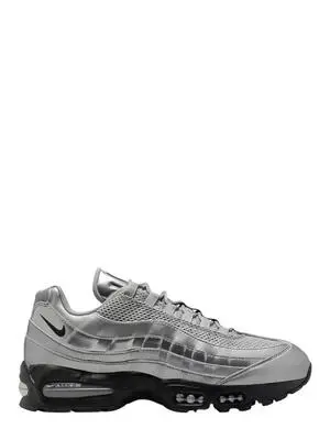 Nike Air Max 95 Lace-Up Sneakers Silver