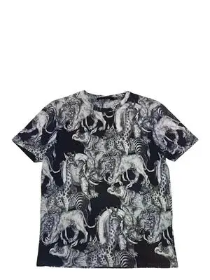 LOUIS VUITTON Chapman Brothers Animals Short-sleeve T-shirt - Black