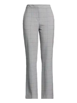 MAJE Straight-Leg Checked Pants