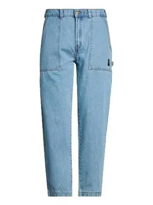 5TATE OF MIND Cotton Denim Baggy Jeans - Blue