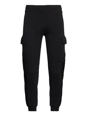 EA7 Cropped Cargo Pants - Black