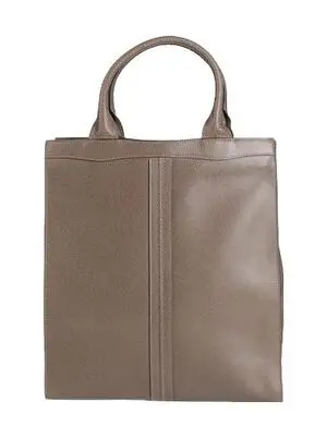 VALEXTRA Leather Tote - Grey