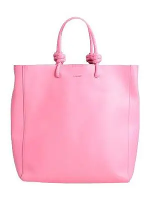 JIL SANDER Leather Shopper Tote - Pink