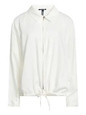 Woolrich Lyocell Gabardine Overshirt - White