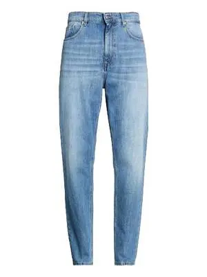 Iceberg Tapered Distressed Jeans - Blue