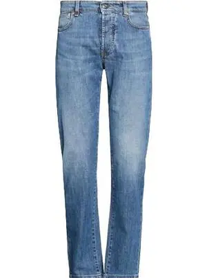 Iceberg Tapered Jeans With Five Pockets - Blue