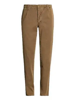 Incotex Slowear Cotton-elastane Slacks - Brown
