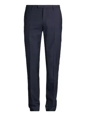 Boglioli Tapered Virgin Wool Pants - Blue