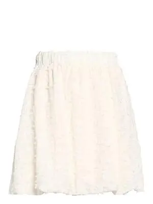 VILA Mini Balloon Skirt - White