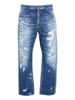 Dsquared2 Cotton Denim Jeans - Blue