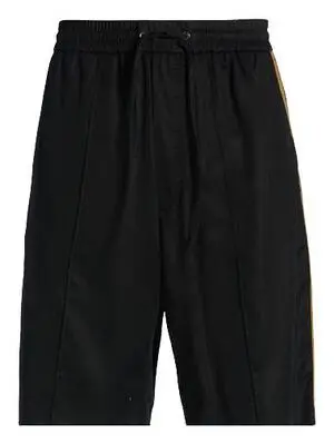 Iceberg Relaxed Fit Bermuda Shorts - Black