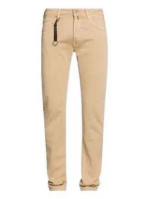 Incotex Tapered Gabardine Pants - Beige