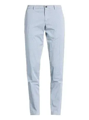 TRUSSARDI Pants Light Size Cotton, Elastane - Blue
