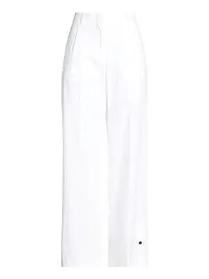 Iceberg Wide-leg Cotton Pants - White