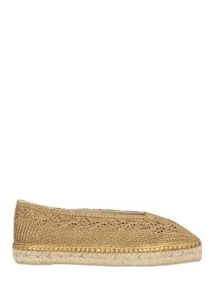 CastaÑer Textile Fiber Espadrilles - Gold