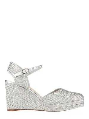 CastaÑer Textile Fiber Espadrilles - Silver