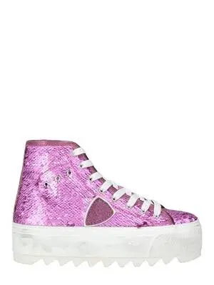 Philippe Model Paris Haute Sneakers - Purple