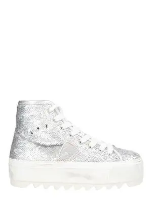Philippe Model Paris Haute Sneakers - Silver