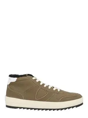 Philippe Model Leather High-top Sneakers - Green