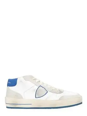 Philippe Model High-top Leather Sneakers - White