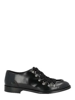 DOUCAL'S Lace-up Leather Shoes - Black