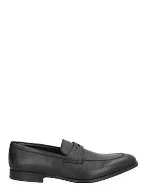 DOUCAL'S Loafers In Calfskin - Black