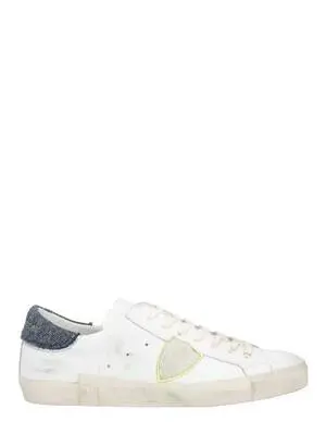 Philippe Model Prsx Leather Sneakers - White