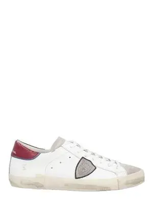 Philippe Model Prsx Leather Sneakers - White