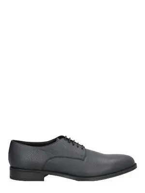 DOUCAL'S Lace-up Leather Derby Shoes - Blue
