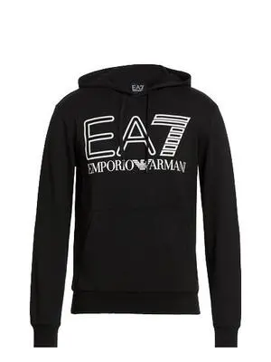 EA7 Cotton-blend Sweatshirt - Black