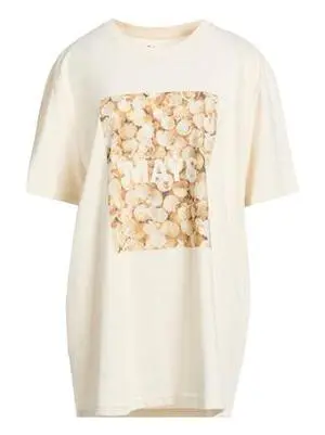 ELITE Cotton T-shirt With Print - White