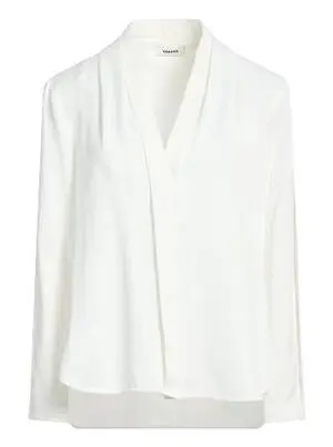Sandro Satin Shirt - White