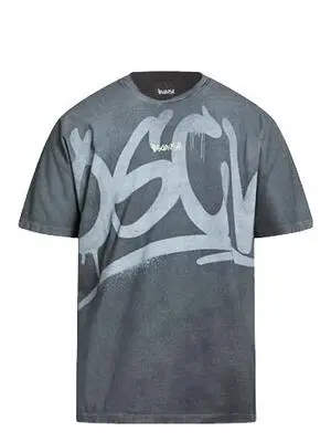 DISCLAIMER T-shirt Size Cotton - Grey