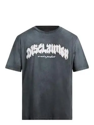 DISCLAIMER T-shirt Size Cotton - Grey