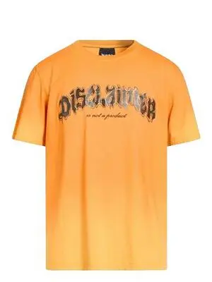 DISCLAIMER T-shirt Size Cotton - Orange