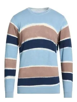 BOB Cotton Jacquard-knit Sweater - Blue