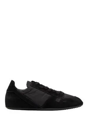 Rick Owens Panelled Sneakers - Black