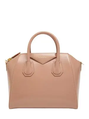 Givenchy Small Antigona Leather Top Handle Bag - Light Pink