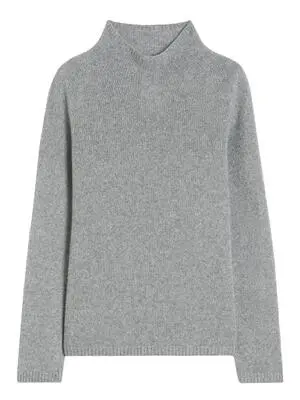 Max Mara Wool-blend Funnel-neck Sweater - Green