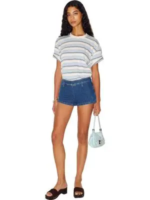 REFORMATION June Denim Shorts - Blue