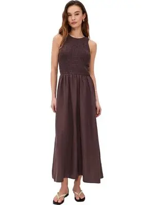 Z Supply Juniper Maxi Dress - Chocolate Cherry