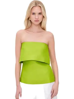 ALIGNE Felix Strapless Top - Lime
