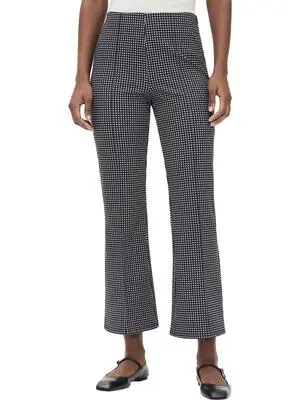 Rails Auray Gingham Check Trousers - Black Gingham