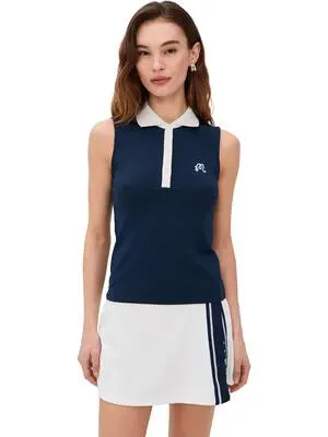 MALBON Claudia Polo - Navy
