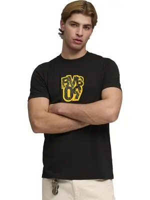 PUMA Borussia Dortmund Ftblculture T-shirt - Black