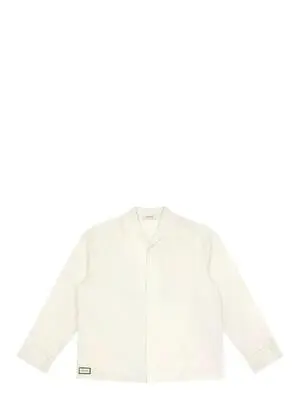ENTIRE STUDIOS Long Sleeve Pyjama Shirt - Neutrals