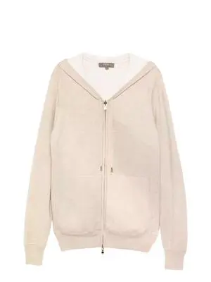 N.peal Doublefaced Knit Zip-up Hoodie - Neutrals
