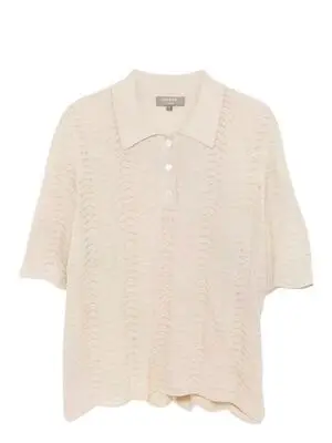 N.peal Waverly Polo Top - Neutrals