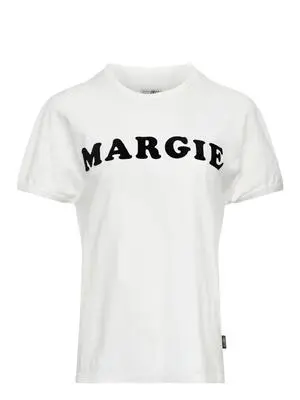 MAISON MARGIELA Margie Printed T-shirt - Neutrals